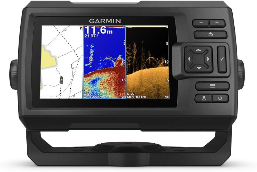 Amazon.com: Garmin ECHOMAP UHD2 53cv Ice Fishing Bundle with Built in U ...