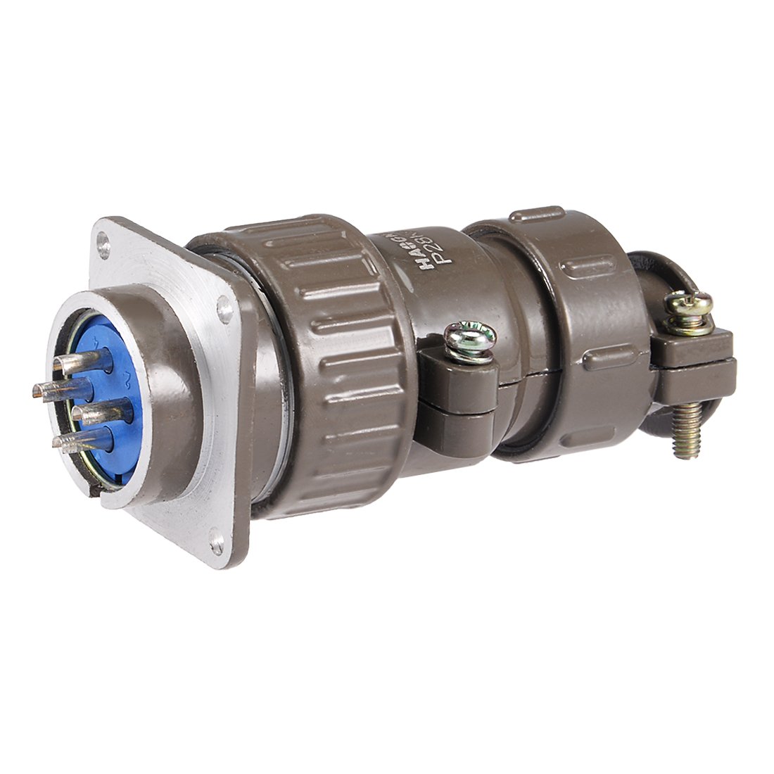 Amazon.com: uxcell Aviation Connector, 28mm 4P 25A 250V P28-4 ...
