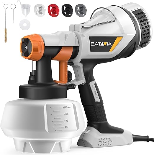 Amazon.com : Paint Sprayer - BATAVIA HVLP Electric Spray Paint Gun ...