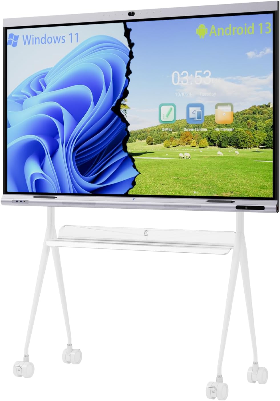 TIBURN R1 75 Smart Board - 4K UHD Touchscreen Chile | Ubuy