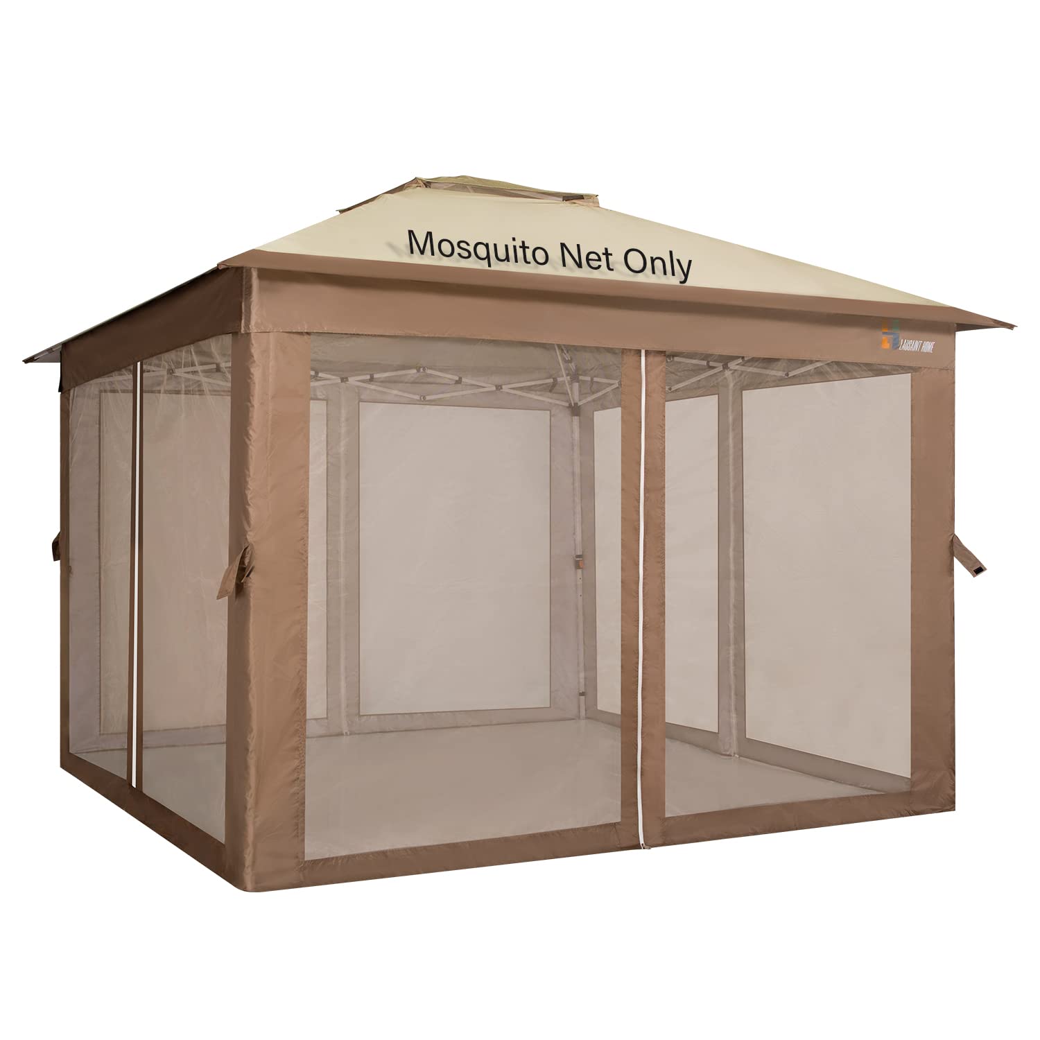Lausaint Home Universal Canopy 1 Panel Replacement Mosquito Netting ...