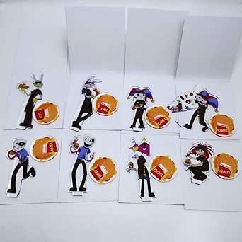 Amazon.co.jp: Amazing Digital Circus Cafe Acrylic Stand Acsta Complete ...