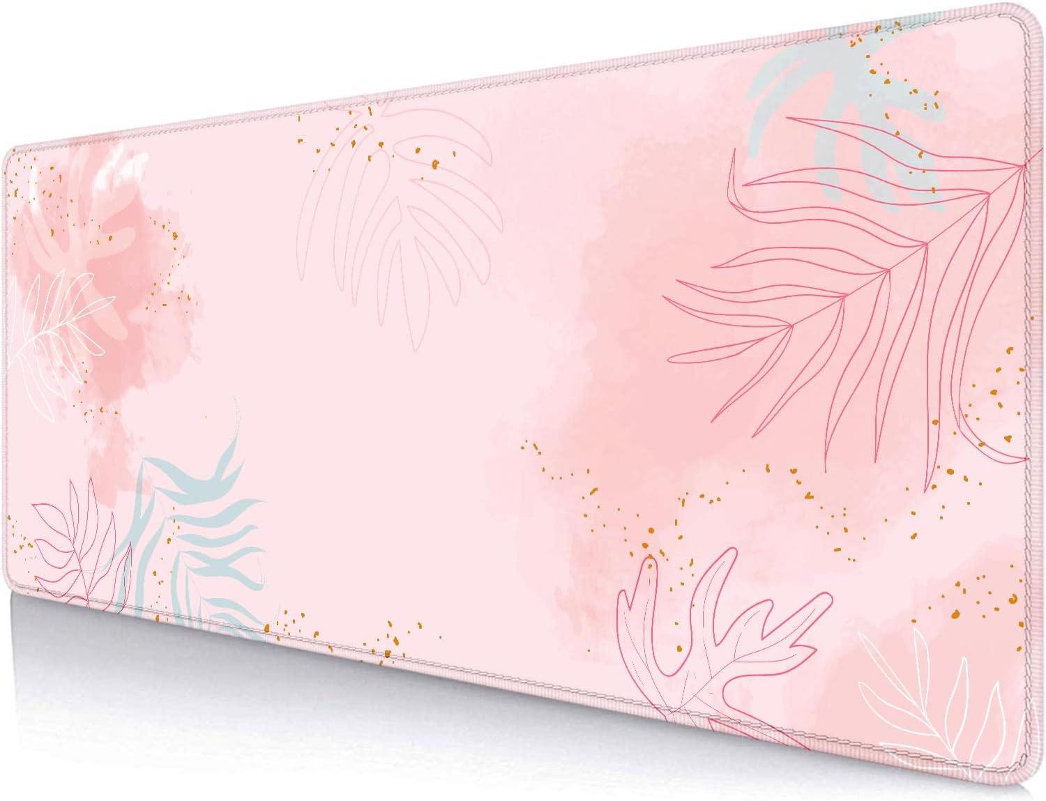 Amazon.com: LTHAOGUO Desk Mat XL Gaming Mouse Pad, Abstract Pink Boho ...