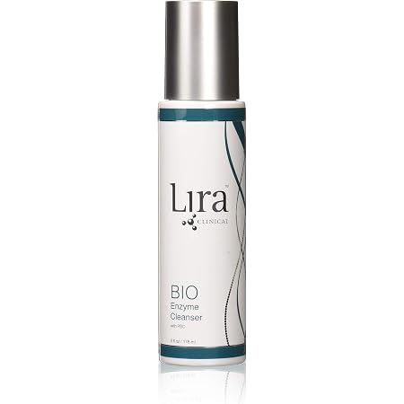 Amazon.com : Lira Clinical Bio Enzyme Face Cleanser - Brightening and ...
