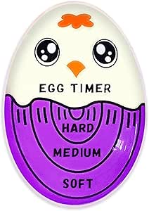 Color Changing Egg Timer Food Grade Temperature Sensitive Accurate Soft ...