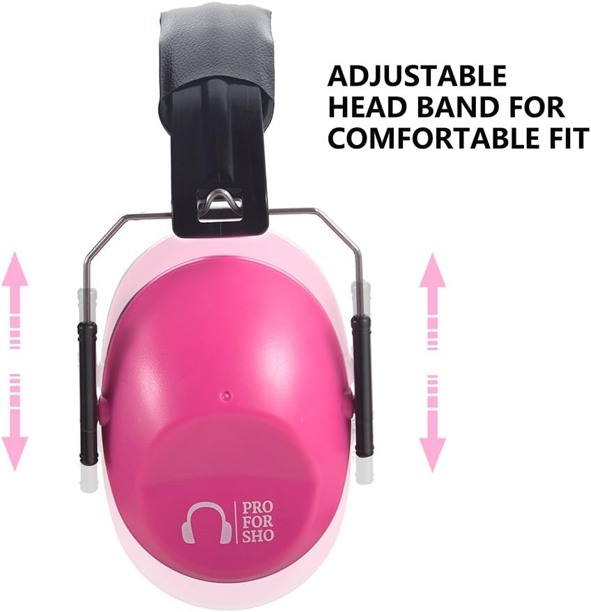 Pro For Sho 34dB NRR Hearing Protection Ear Muffs - Highest NRR in ...