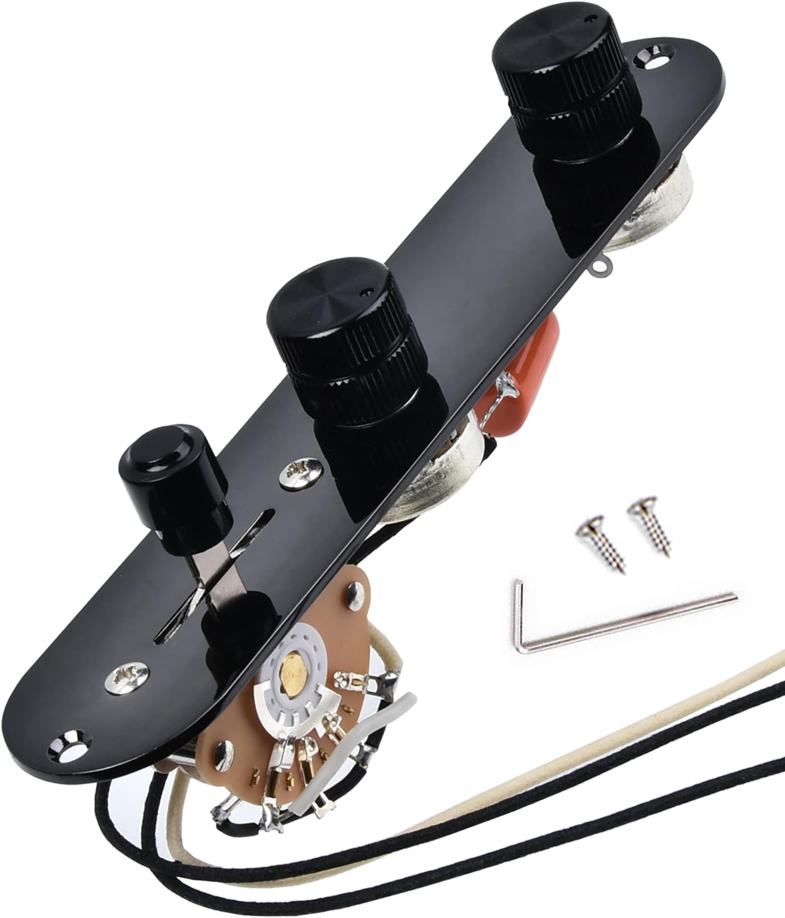 Amazon.com: Domofa Loaded Guitar Control Plate for Telecaster Electric ...