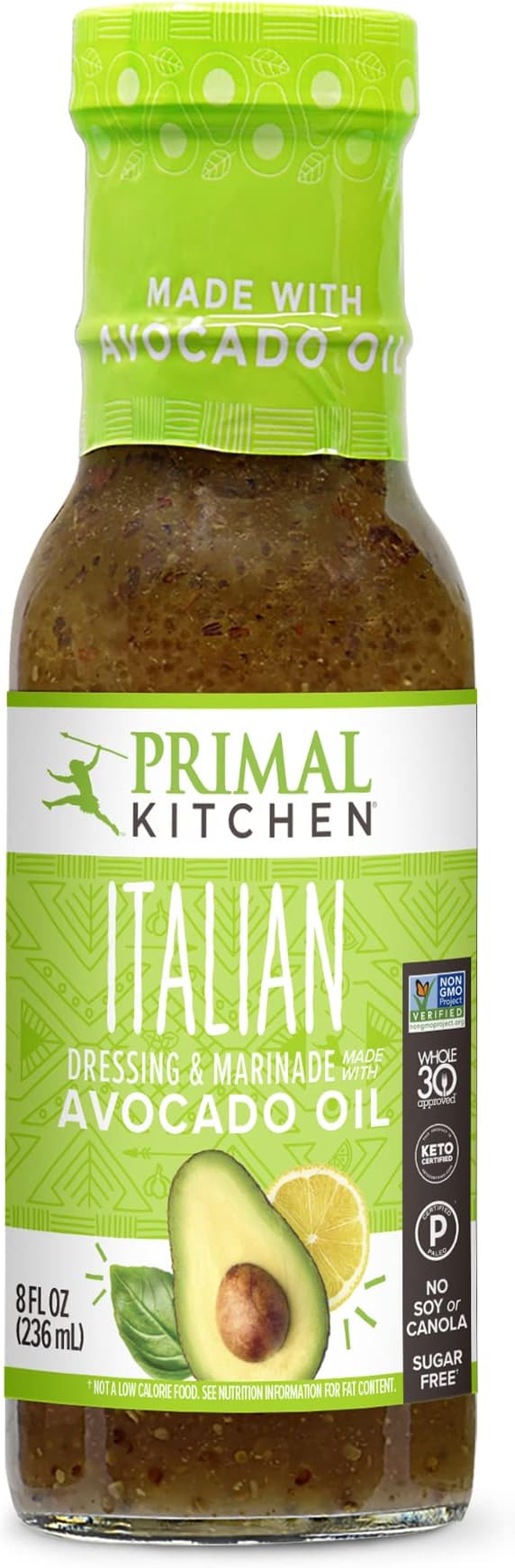 Amazon.com : Primal Kitchen Italian Vinaigrette & Marinade Salad ...