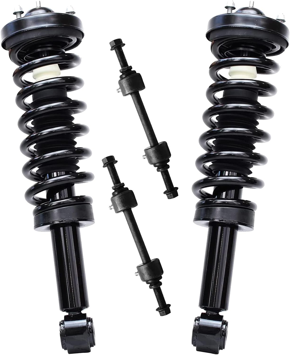 Amazon.com: Detroit Axle - 4WD Front Struts Kit for 2009-2013 Ford F ...