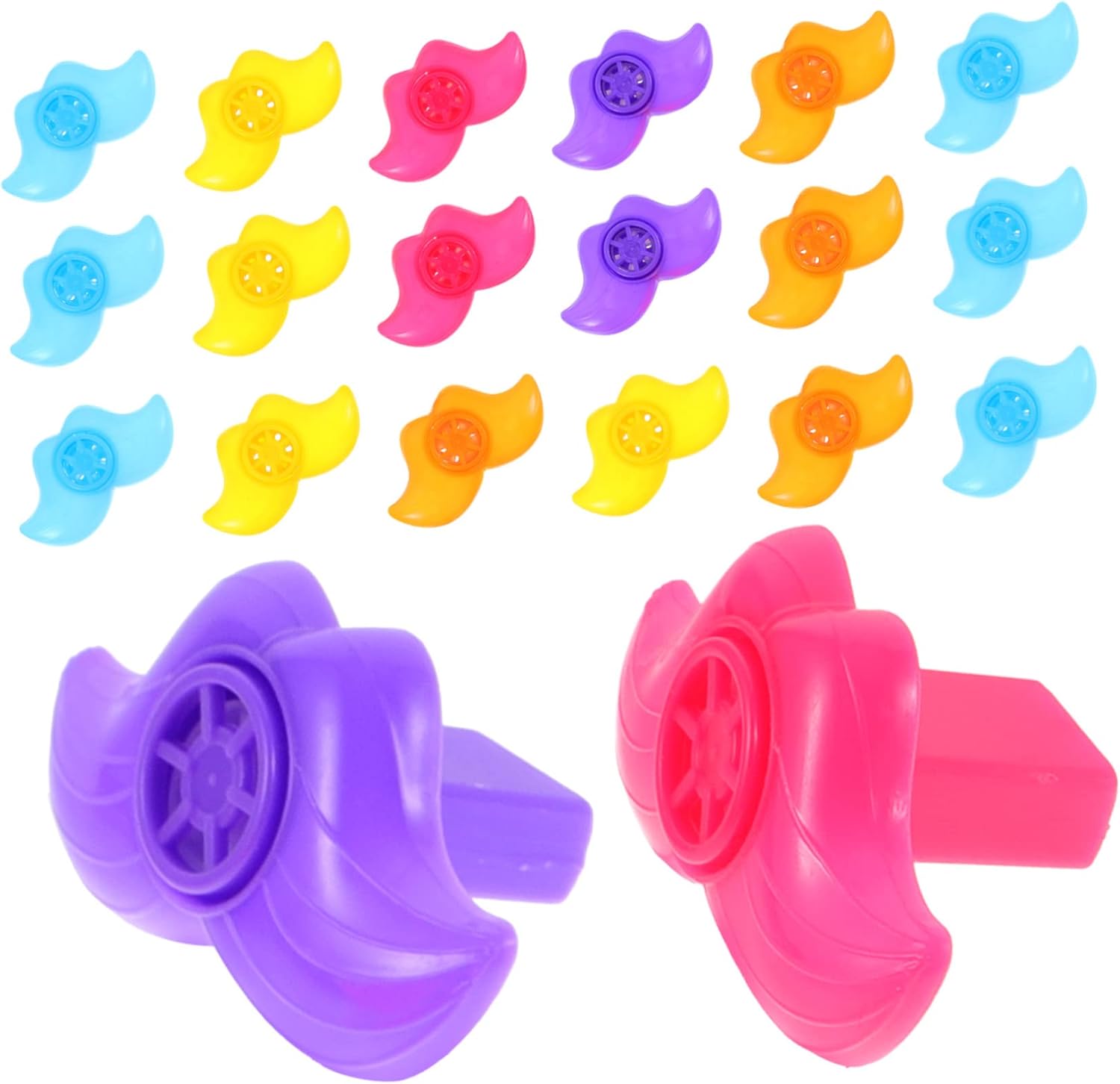 Amazon.com: NUOBESTY Mustache Whistles 20Pcs whistle sound whistles ...