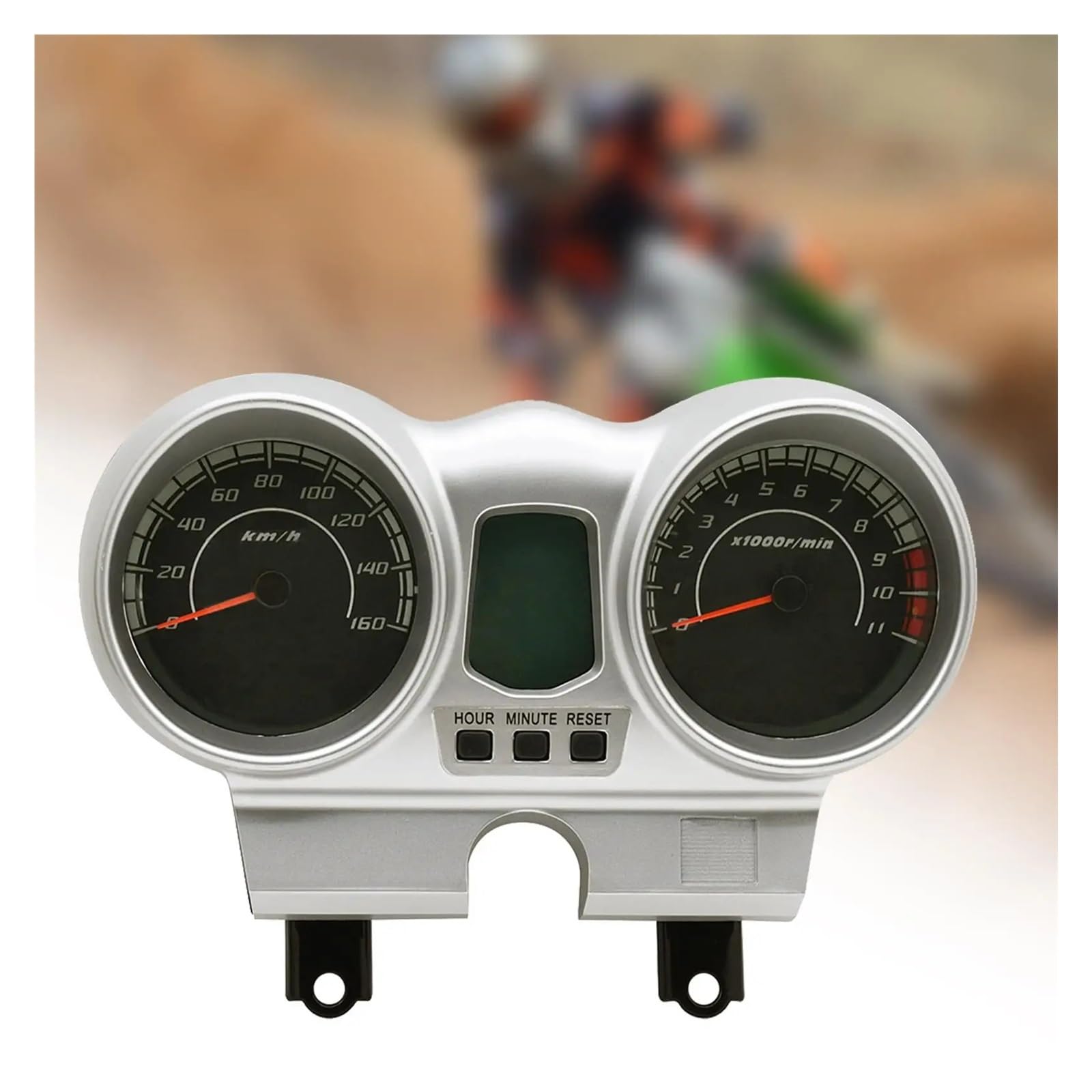 Motorcycle Instrument Motorcycle LCD Digital Speedometer Techometer ...