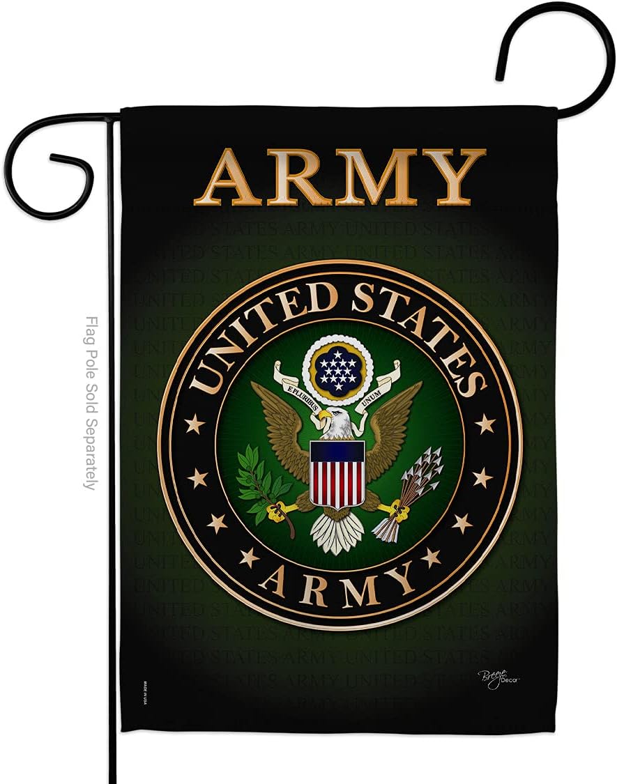 Amazon.com : US Army Garden Flag Home Decor Armed Forces Decorations ...