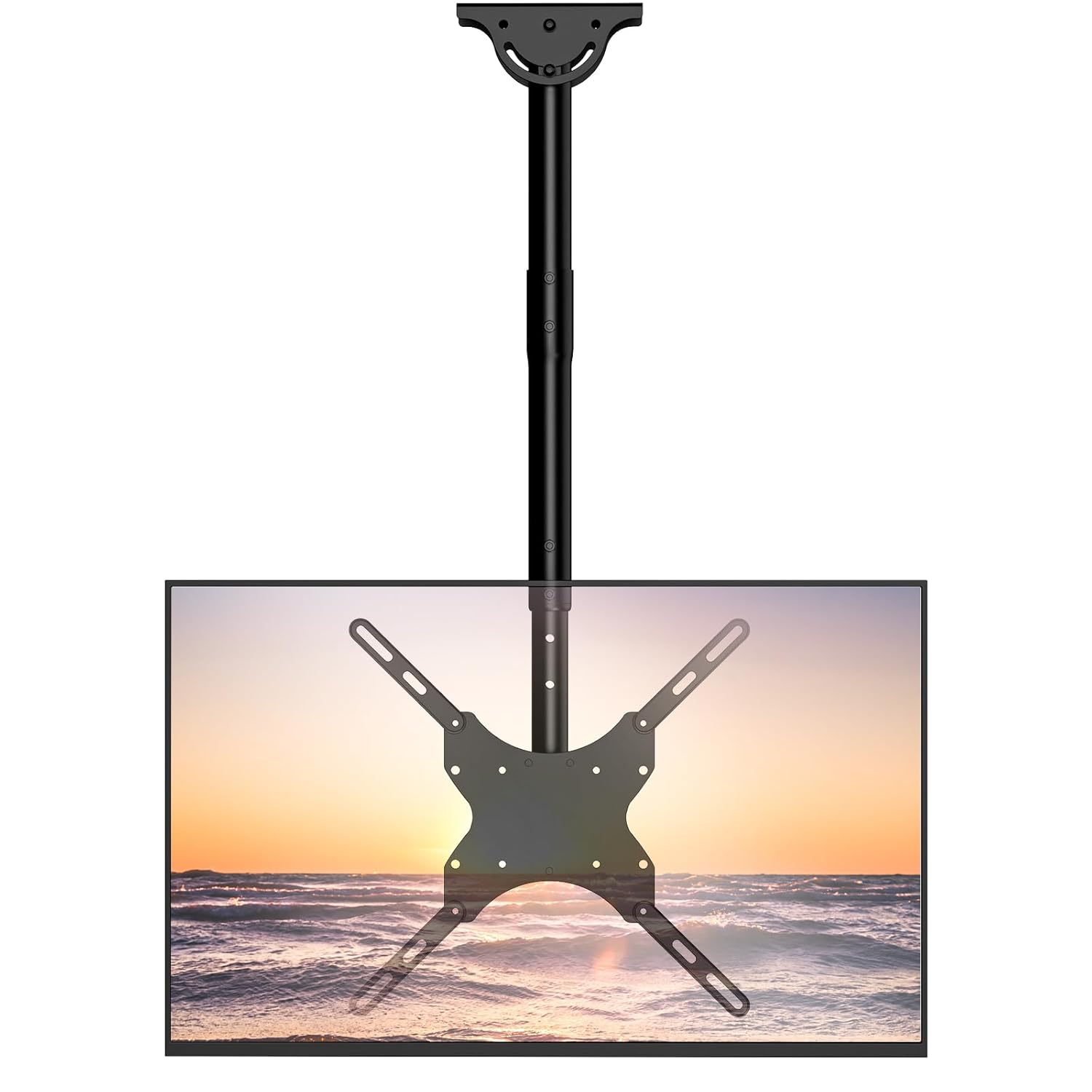 Buy TV Ceiling Mount Adjustable Bracket Fits Most LED, LCD, OLED and ...