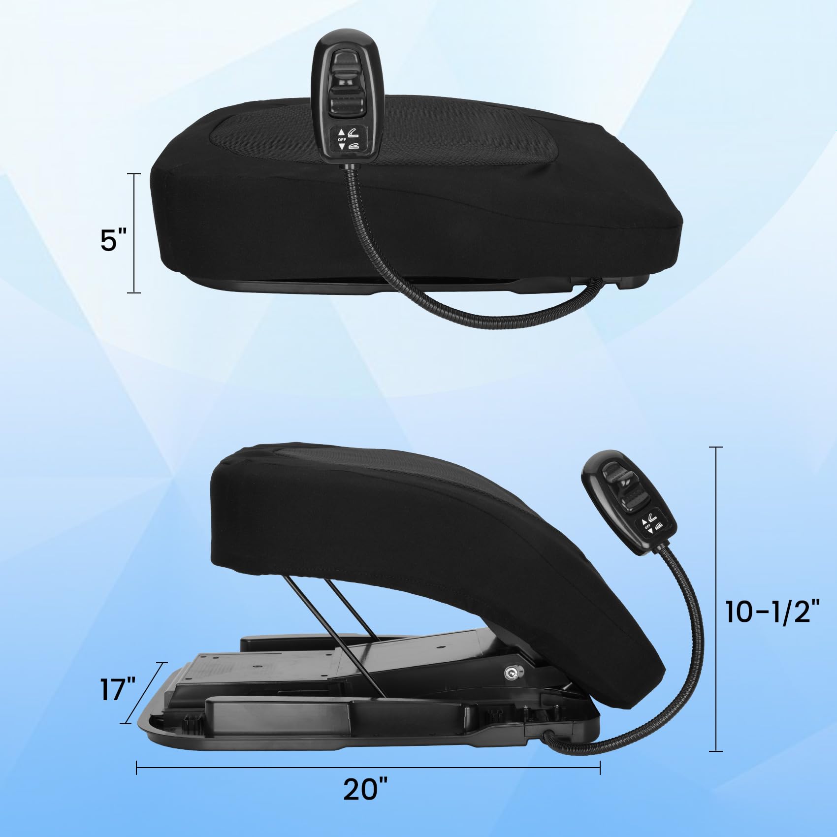 Snapklik.com : Upgraded 20" Electric Chair Lift Assist Devices For ...