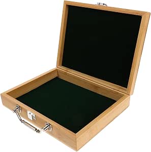 Amazon.com: ifundom Wooden Keeper Box with Hinges and Latch Wooden ...