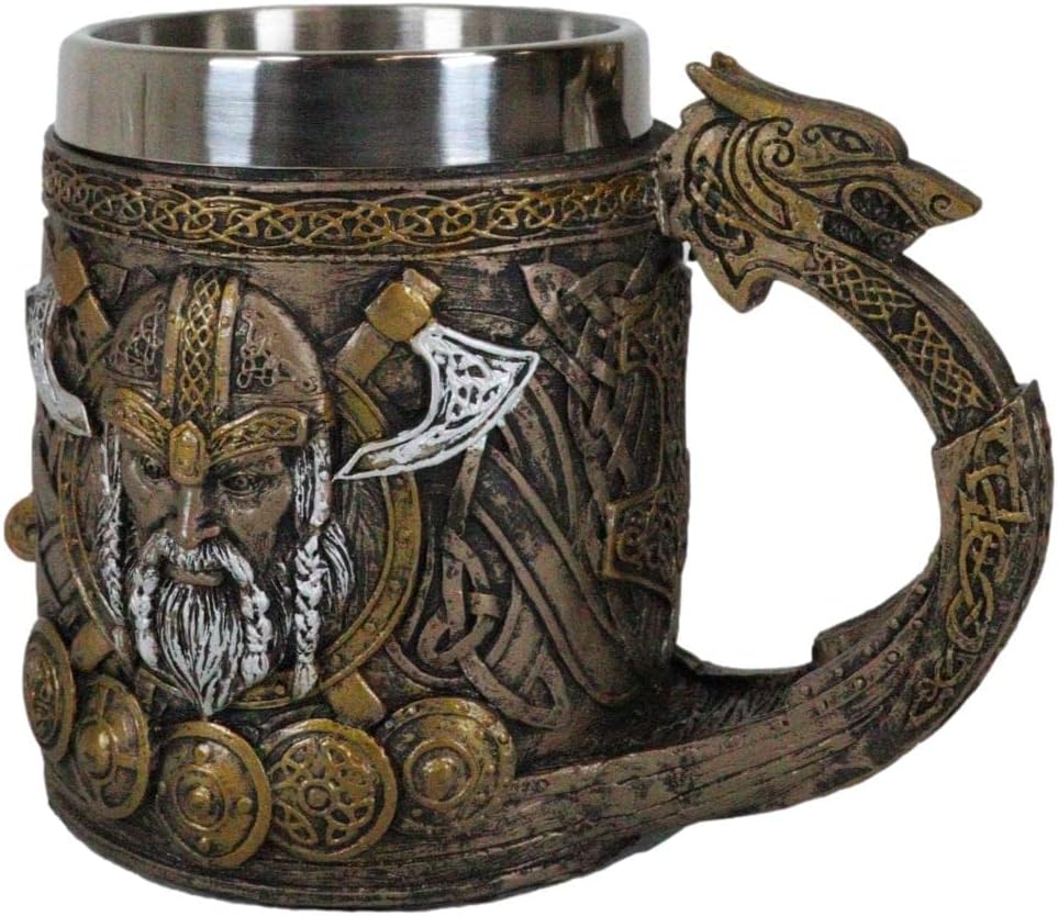 Amazon.com | Ebros Gift Norse Mythology Viking God Thor Odinson Mjolnir ...