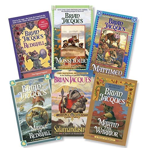 Brian Jacques – The 9 best books and matching products - textspace.net