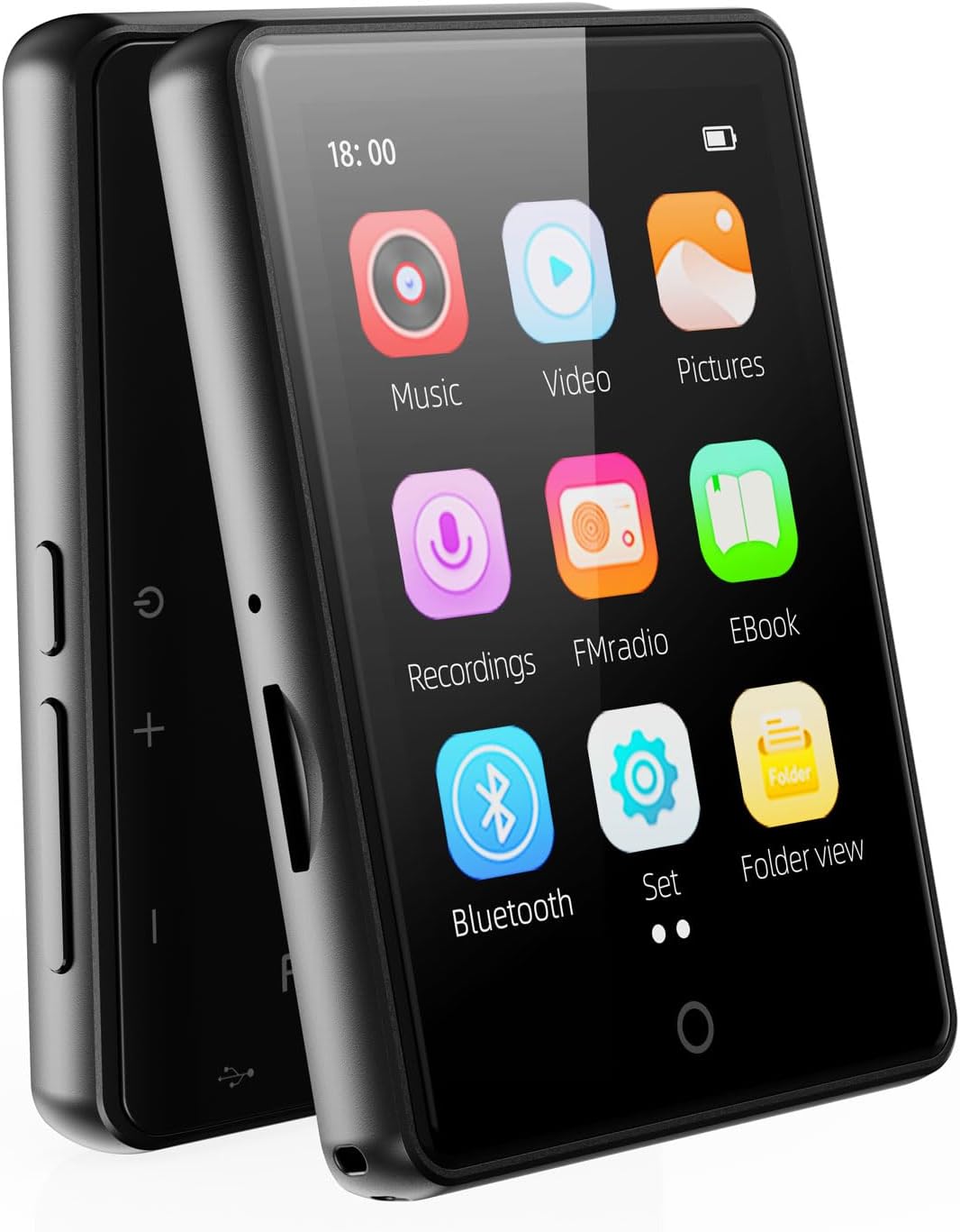 Amazon.com: Mp3 Player with Bluetooth,Classic Portable Mp3 & Mp4 ...