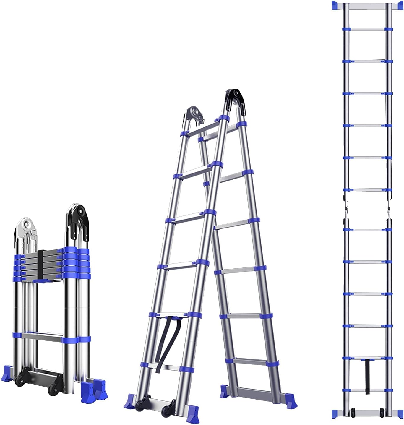 Ladders Telescopic Ladder，Extension Ladder， Telescoping Ladder Heavy ...