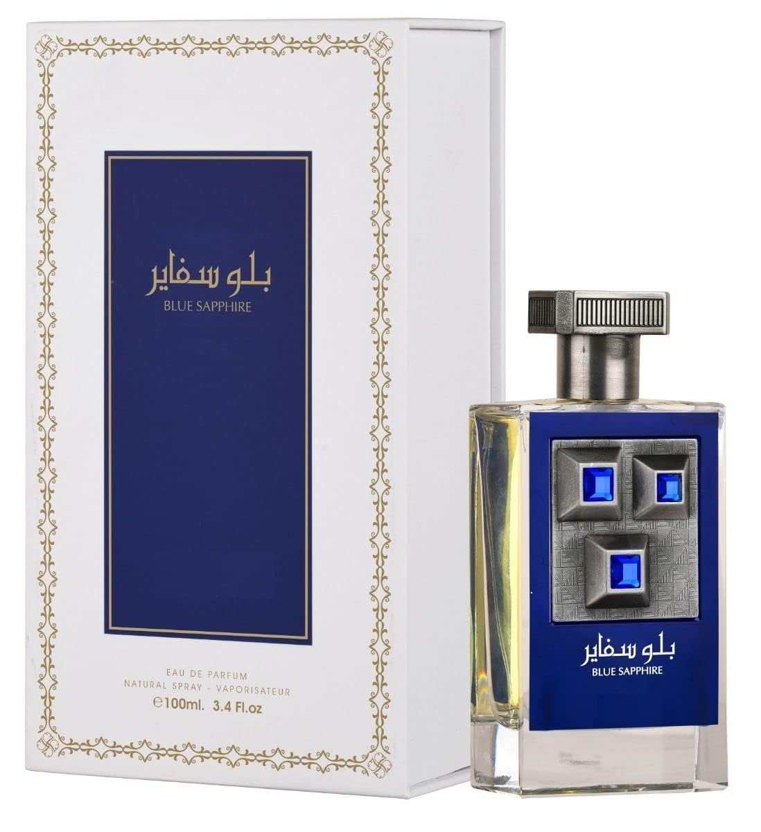 Amazon.com : Blue Sapphire Long Lasting Parfum | Eau De Perfum | Long ...