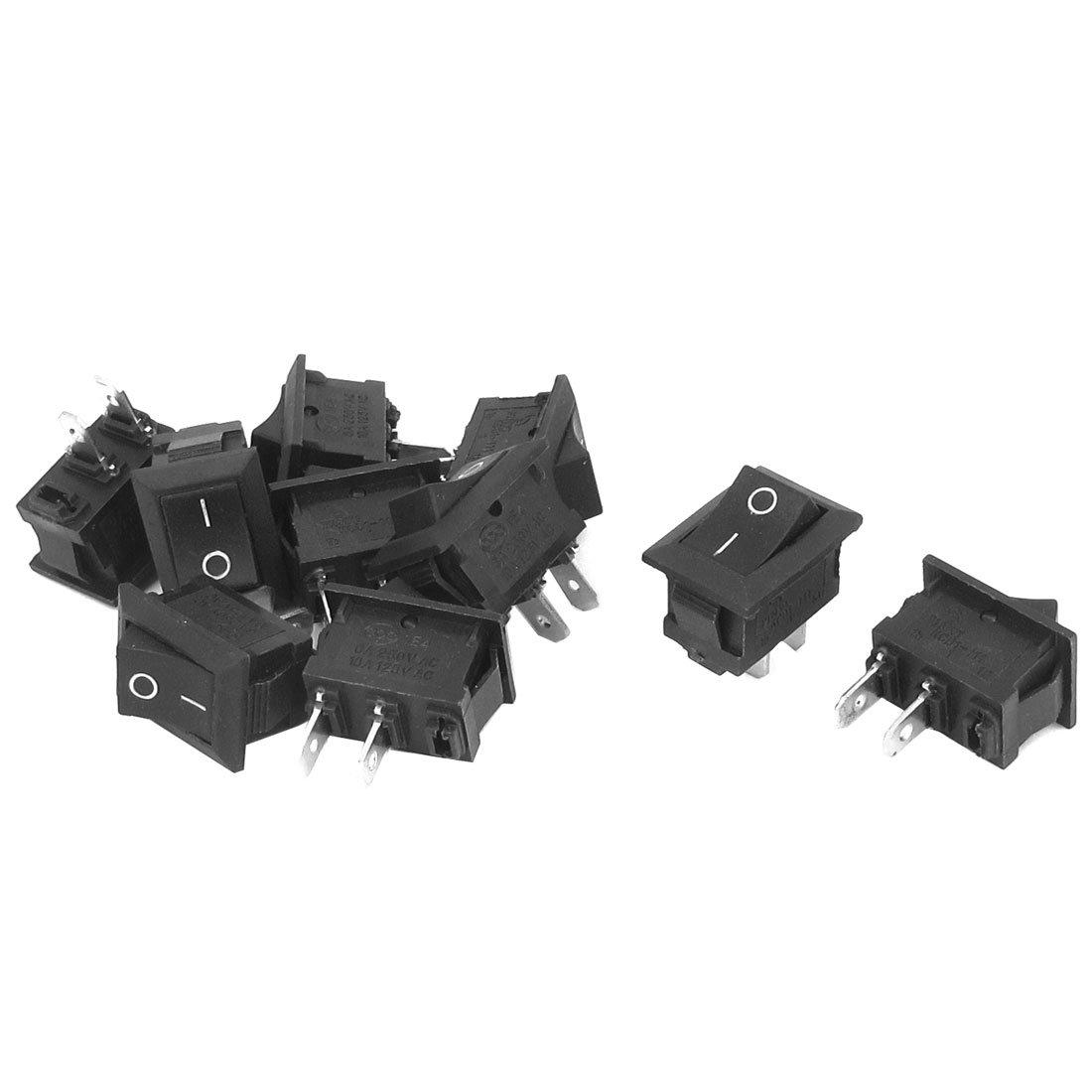 Aexit KCD1-111 AC Wall Switches 250V 6A AC125V 10A SPST ON/Off Power ...