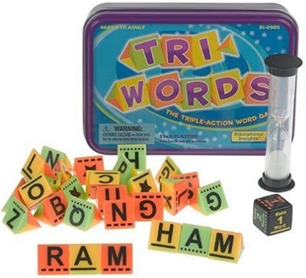 Amazon.com: Educational Insights Tri-Words : Toys & Games
