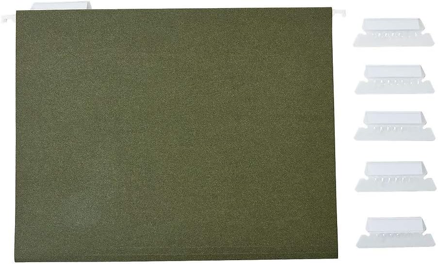 Amazon.com : Staples Hanging File Folders, Letter, 3 Tab, 25/Box ...