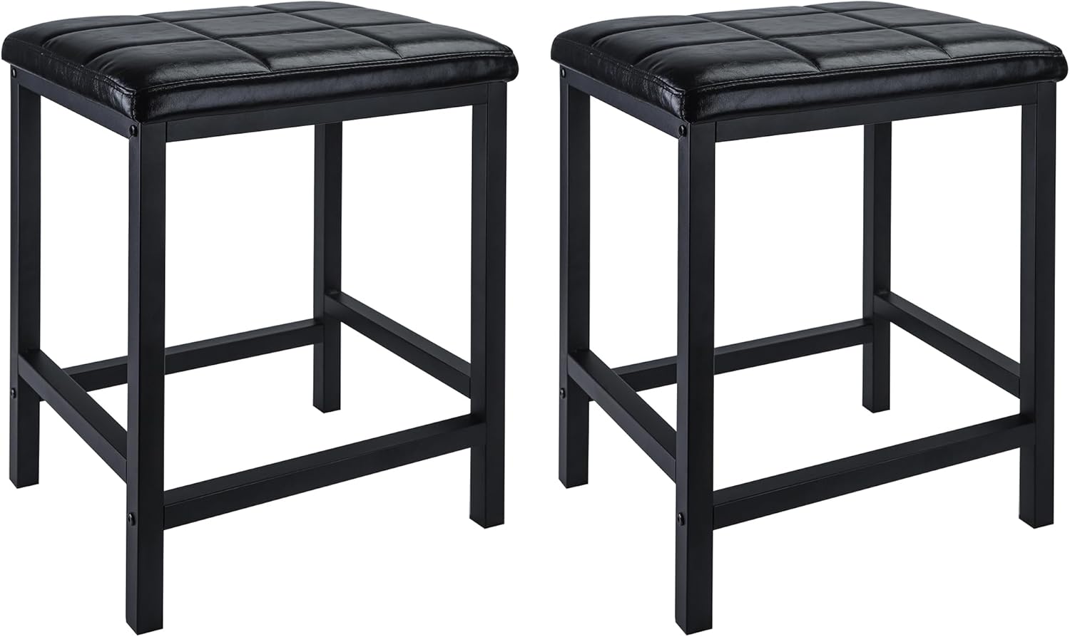 Amazon.com: Bar Stools Set of 2, Counter Height Bar Stools 22 Inch ...