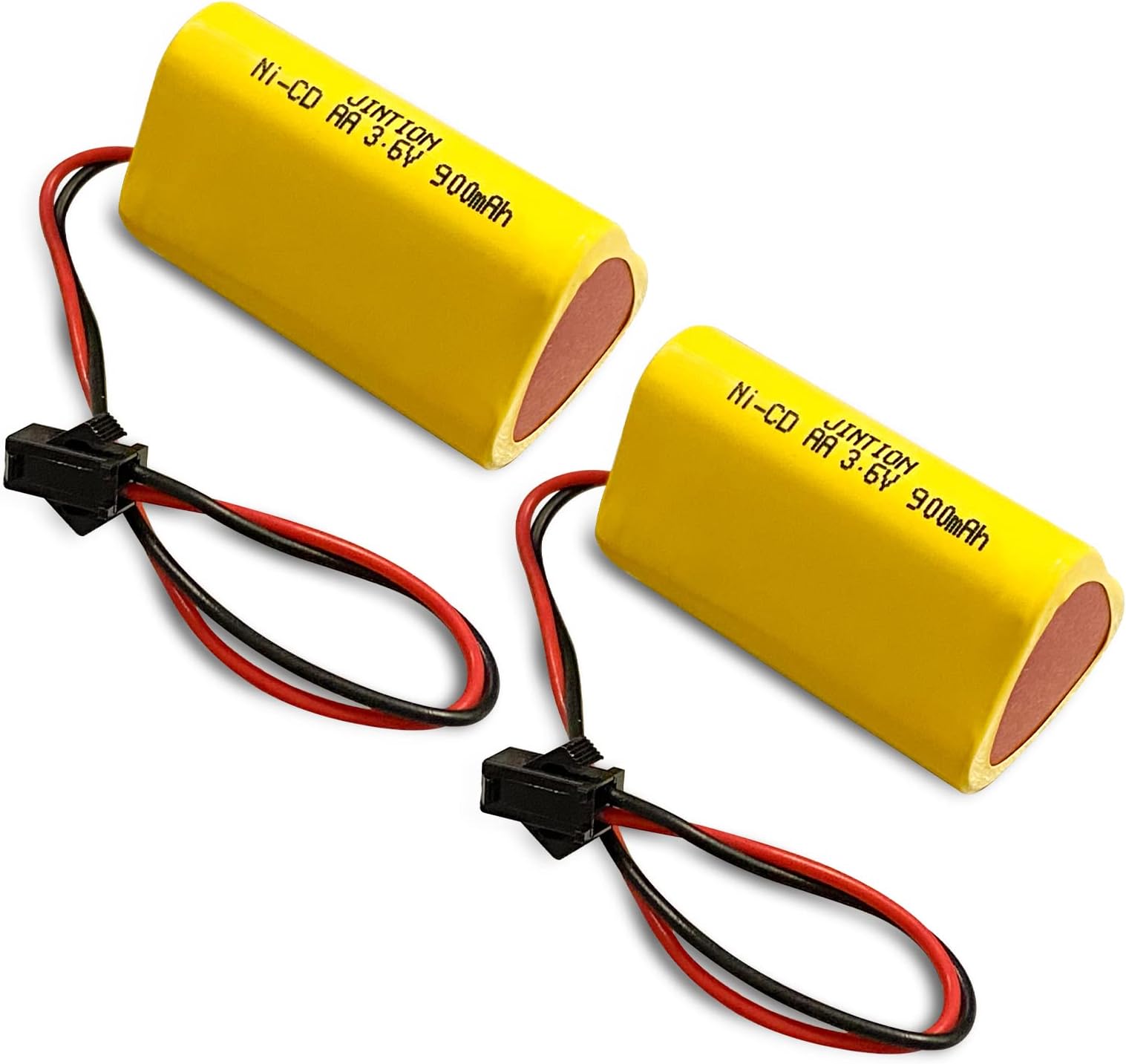 Amazon.com: KBT 3.6V 1000mAh AA Size Battery,Ni-CD Battery with 2Pin ...