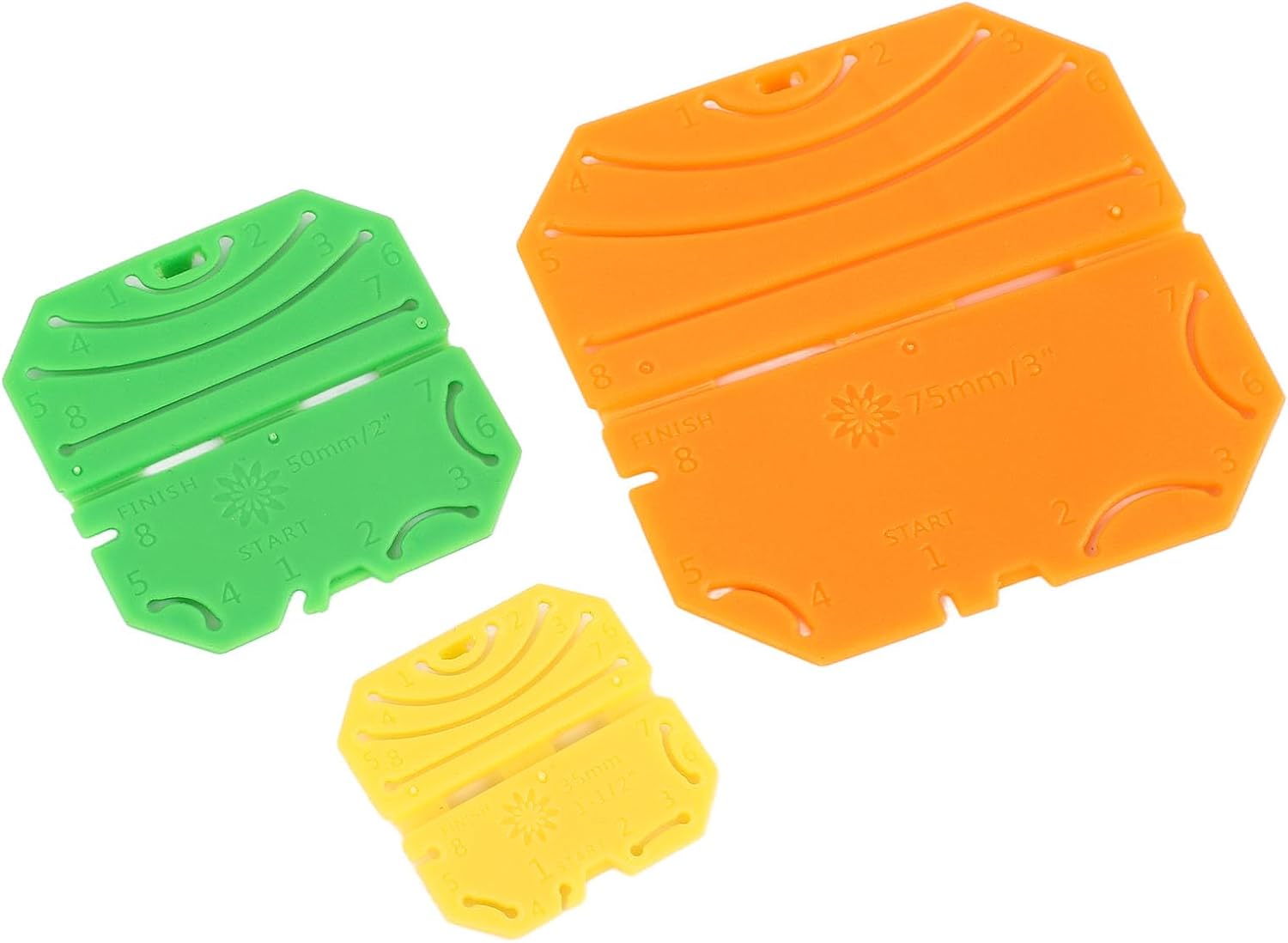 Amazon.com: 3Pcs Kanzashi Flower Maker Set Quick and Easy Flower Making ...