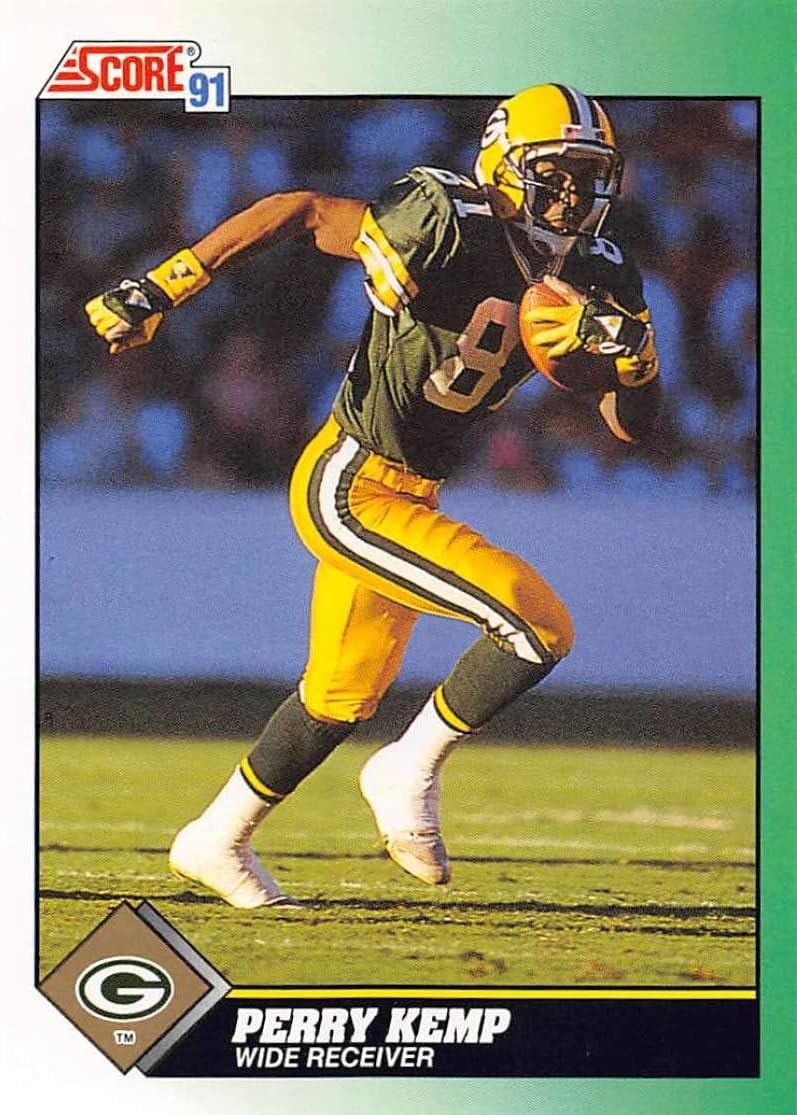 Amazon.com: 1991 Score Football #281 Perry Kemp Green Bay Packers ...