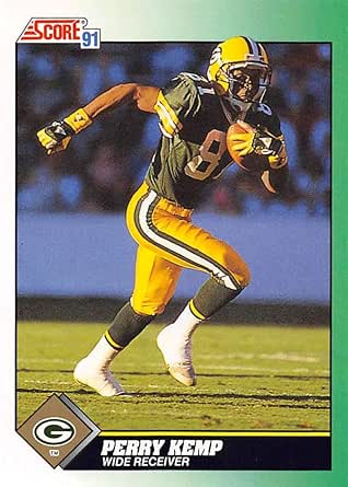 Amazon.com: 1991 Score Football #281 Perry Kemp Green Bay Packers ...