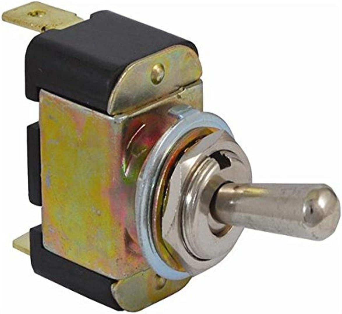Amazon.com : Attwood On/Off Toggle Switch with Metal Handle ...