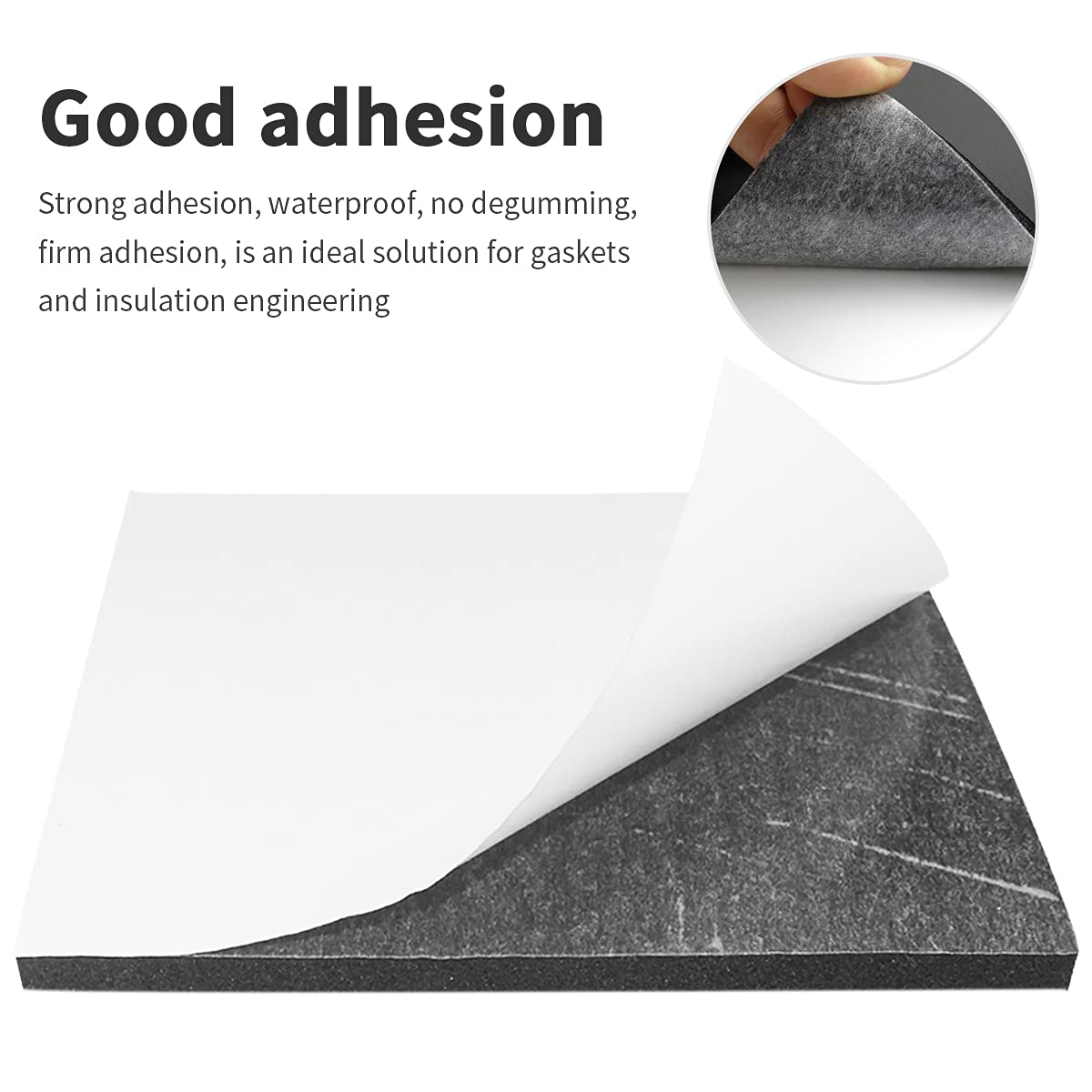 Snapklik.com : 8 Pcs Foam Sheets Self Adhesive, 1/2 In Thick X 6 In X 6 ...