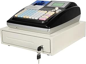 Amazon.com : 48 Dept Cash Register w/LED Display, Thermal Printing ...