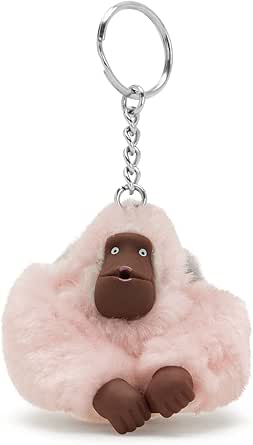 Kipling Mom and Baby Sven Monkey Keychain Primrose Pink at Amazon Women ...