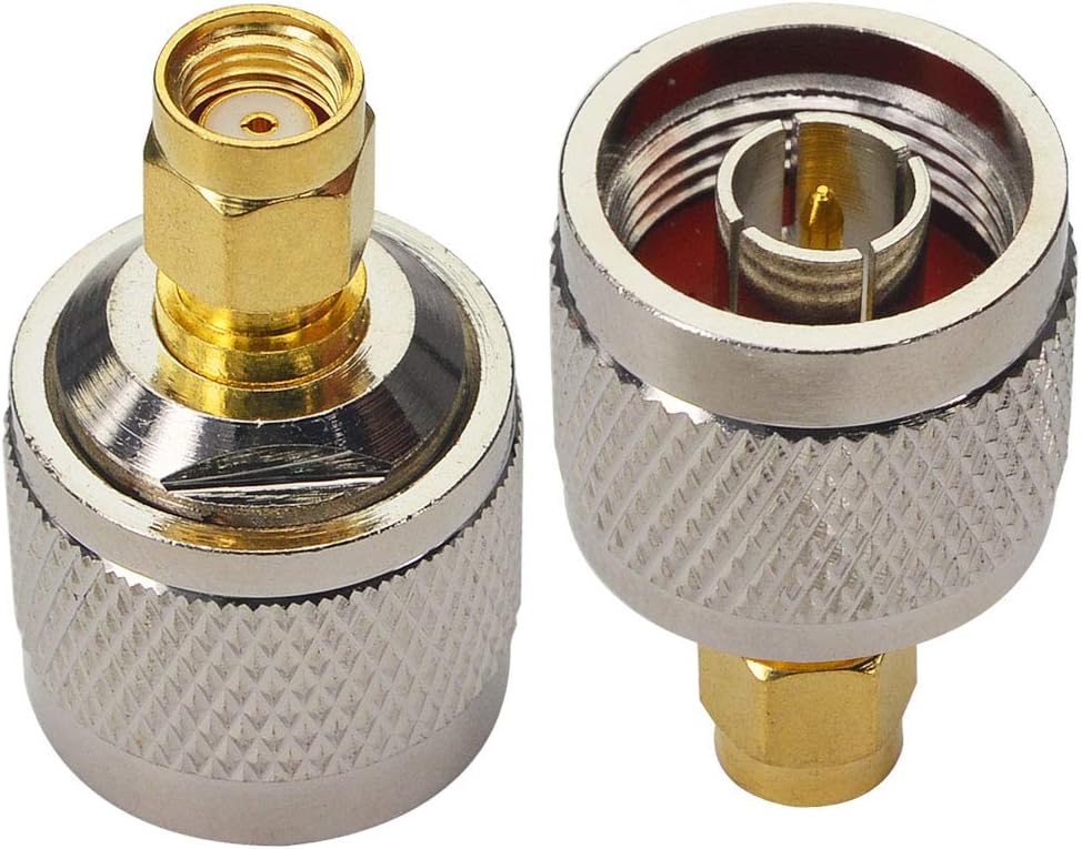 Amazon.com: N Type Male to RP-SMA Adapter RP SMA Male Convertor Wi-Fi ...