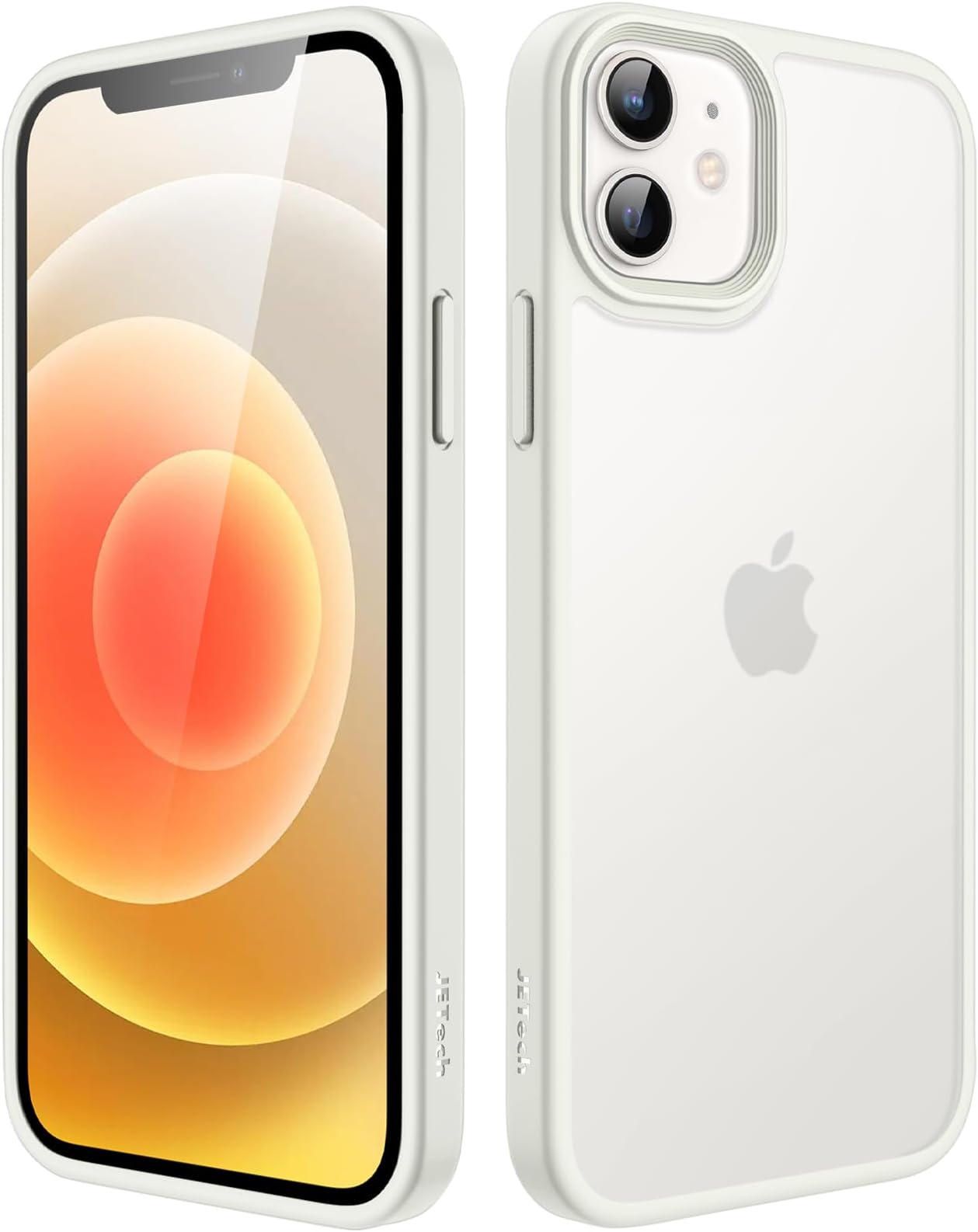 JETech Coque Mat pour iPhone 12/12 Pro 6,1 Pouces, Protection Antichoc ...