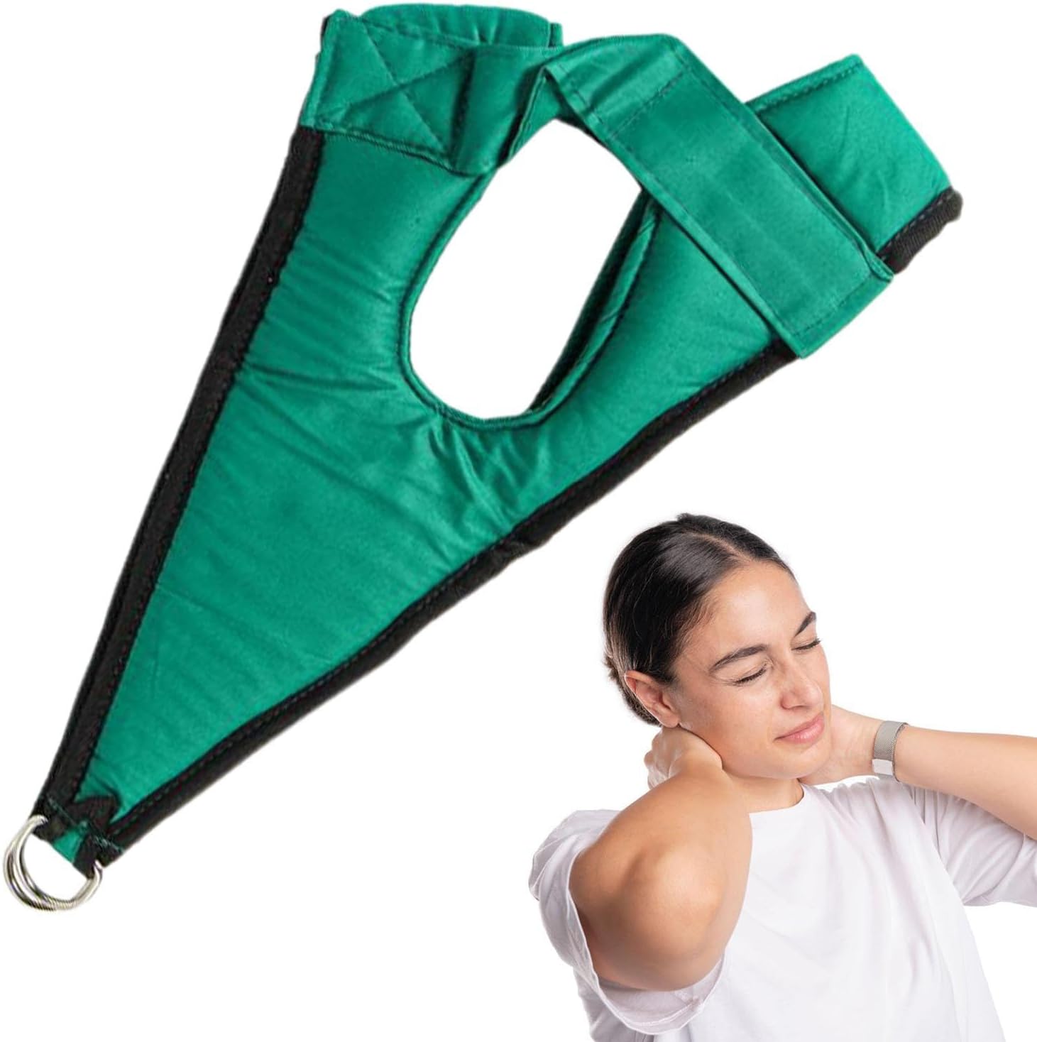 Amazon.com: DISPRA Cervical Traction Strap, Hammock Harness Neck ...