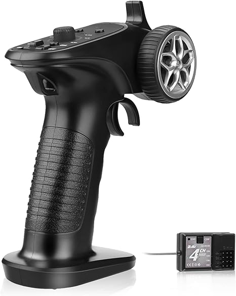 Amazon.com: GoolRC GA-4H-TX 4CH 2.4GHz Remote Controller Digital Radio ...