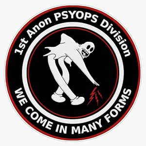 Amazon.com - 1st Anon PSYOPS Division Sticker Bumper Sticker Vinyl Decal 5"