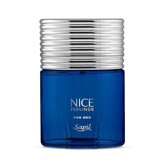 Amazon.com : Sapil Nice Feelings Blue Perfume for Men - Long-lasting ...