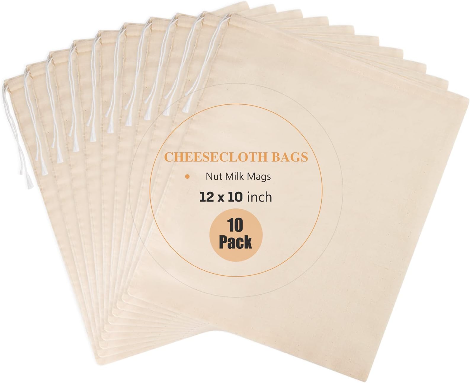 Amazon.com: Chielor 10 Pack Nut Milk Bag, Multi-size Fine Mesh Grade ...