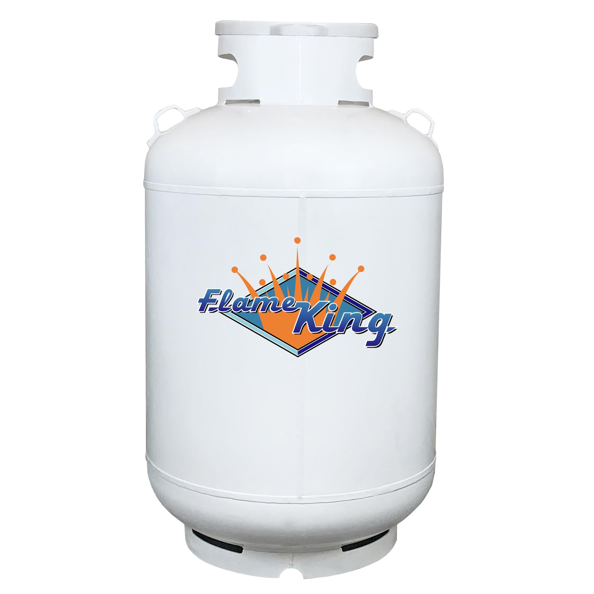 Amazon.com : Flame King YSN420DOT 420LB DOT Propane Tank, Multi-Valves ...