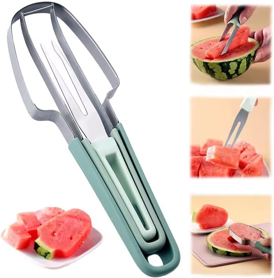 Amazon.com: Fantexy 3-in-1 Watermelon Slicer and Popsicle Maker ...