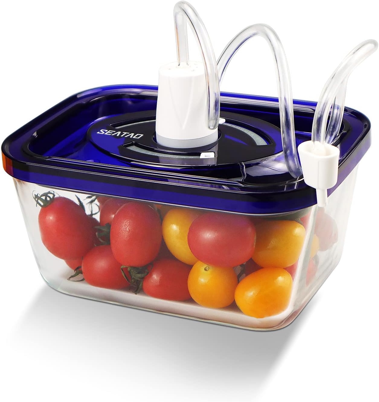 Amazon.com: NutriChef Air Vacuum Seal Food Container - 1 Liter Capacity ...