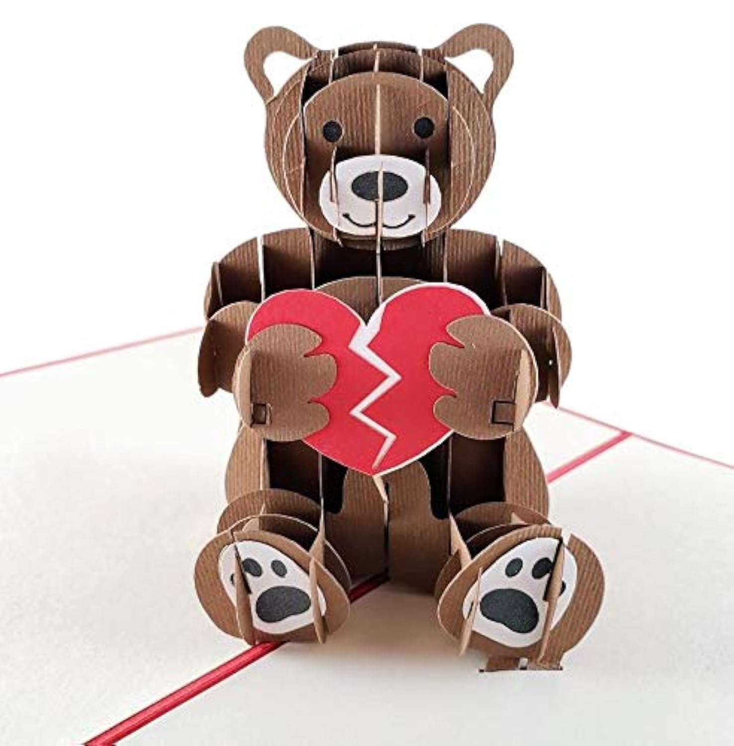 Amazon.com : iGifts And Cards Sympathy Bear 3D Pop Up Greeting Card ...