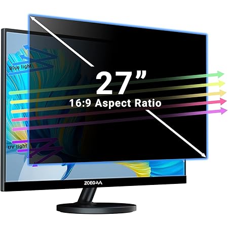 Amazon.com: 3M Privacy Filter for 27 Inch Widescreen Monitor ...