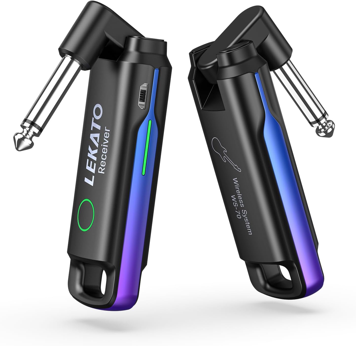 Amazon.com: LEKATO Wireless Guitar System UHF Wireless Guitar ...