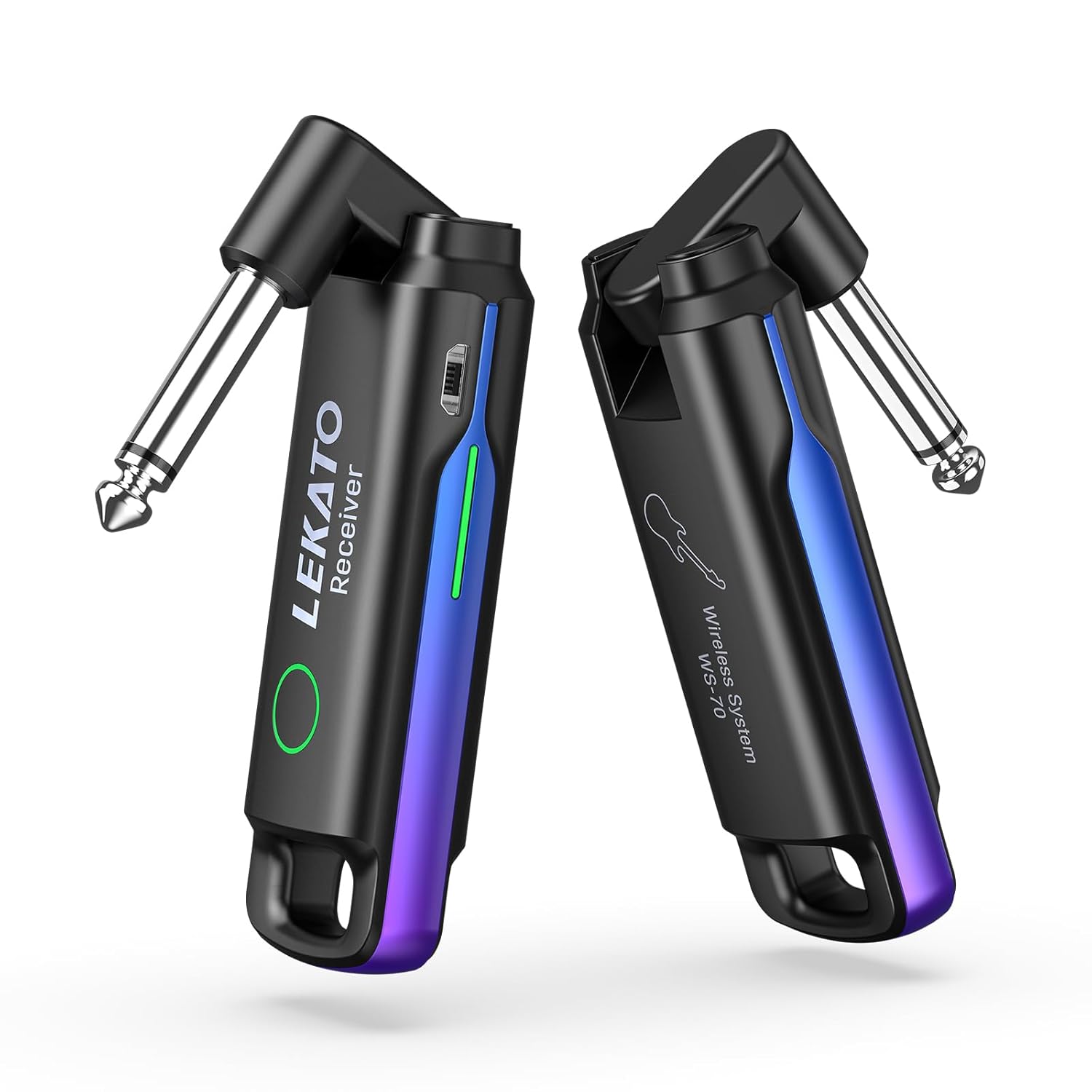 LEKATO WS-70 Guitar Wireless System with 70 Channels